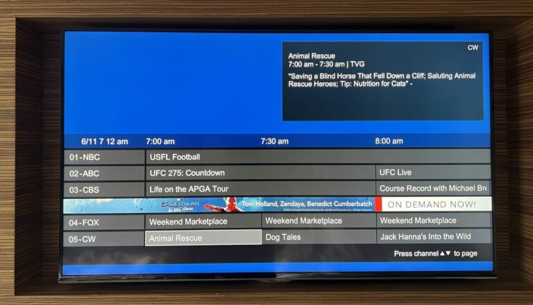 2023 NBC Channel Number List