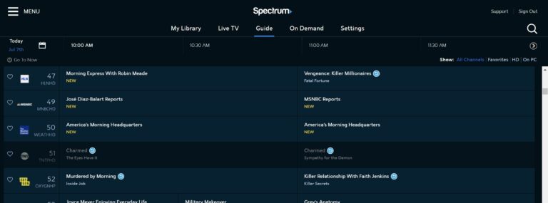 Where To Watch The Weather Channel On Spectrum in 2023