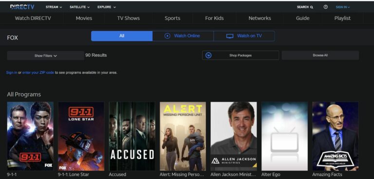 Directv Fox Channel List (2023 Update)