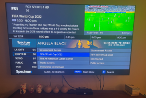 2023 Spectrum FS1 Channel List