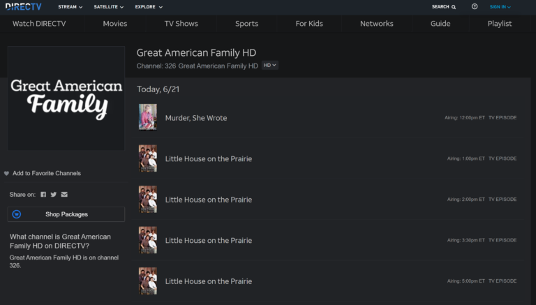 DirecTV GAC Channel List (Updated For 2023)