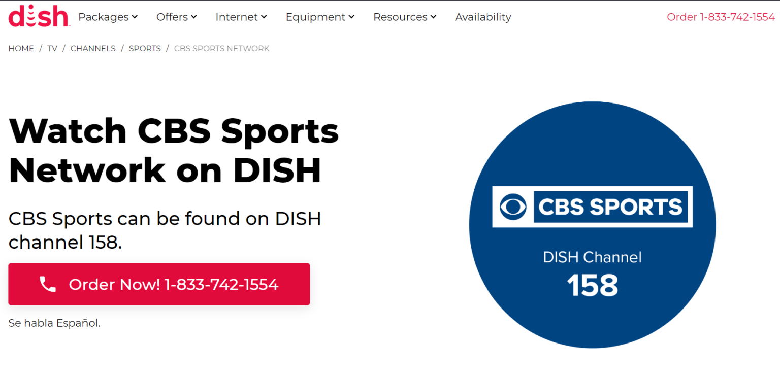 2023 Dish CBS Sports Channel List