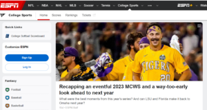 2023 Dish ESPN Channel List