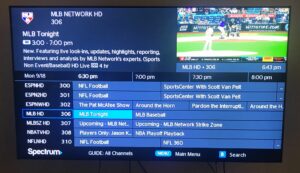 2023 Spectrum MLB Network Channel List