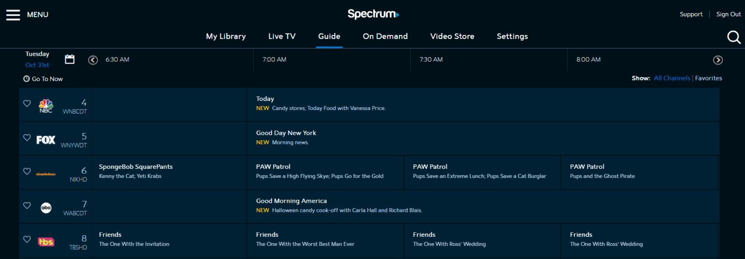 2024 List Of Nickelodeon Channels on Spectrum