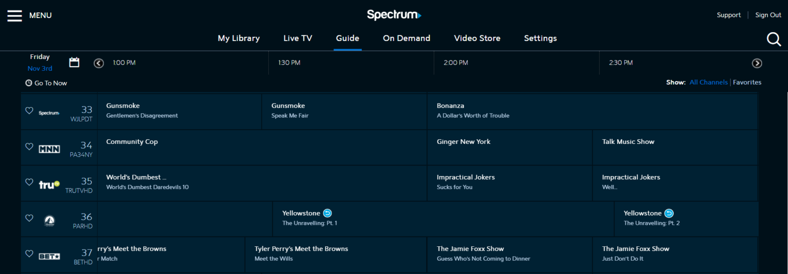 Spectrum TruTV Channel List (2024 Update)
